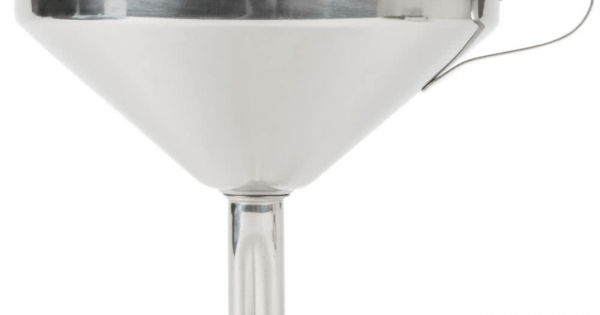 Embudo Acero Inoxidable Grande