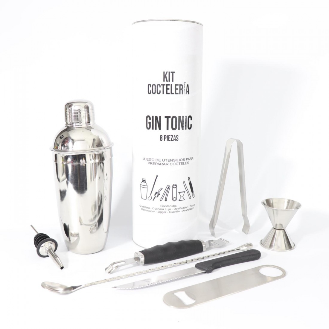 Kit Coctelería Gin Tonic