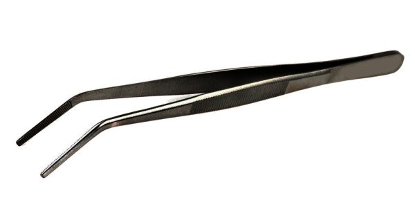 Pinzas Garnish Angulares 25cm Negro